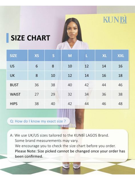 Size Guide – KUNBI LAGOS